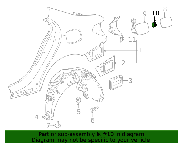 Central Locking Motor 000-820-83-12 | MB of Covington