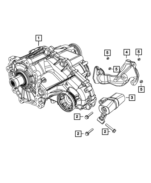 Transfer Case Assembly for 2013 Dodge Durango | Mopar Online Parts
