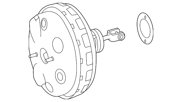 212-430-31-30 - Brake Booster For 2014-2018 Mercedes-Benz | Mercedes ...