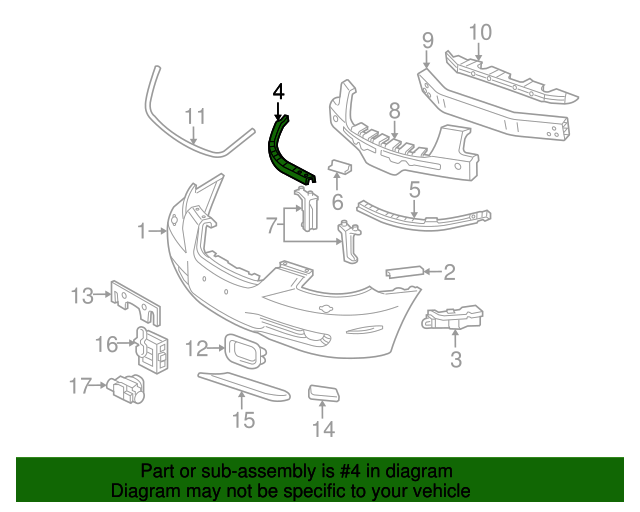 2002-2010 Lexus SC430 Upper Reinforced 52125-24030 | OEM Parts Online