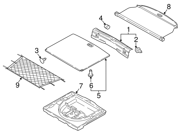 2017-2020 Kia Sportage Rear Body Trim 85770-D9000WK | TascaParts.com
