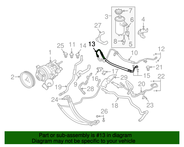 Genuine BMW 32-41-6-781-781 | Pressure Hose | FREE Shipping on Most ...
