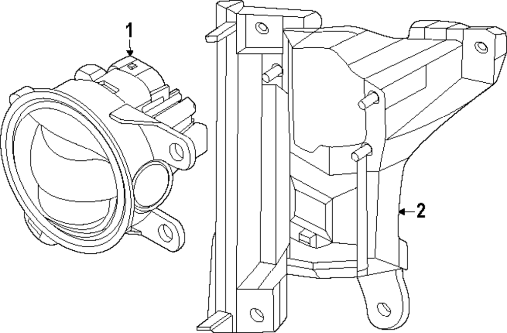 N1WZ-15266-P - Mount Bracket 2024 Ford Ranger | Big 3 Auto Parts