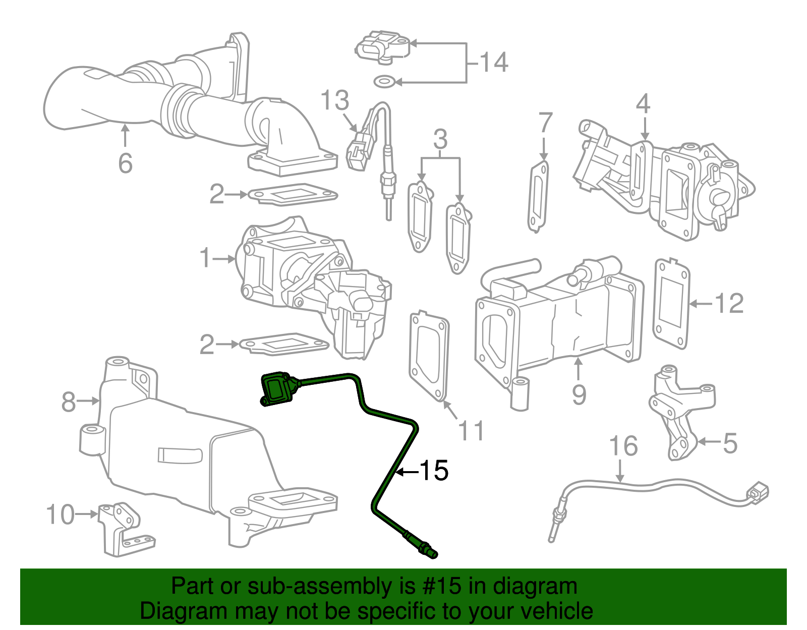 2015-2016 GM Sensor 19302359 | GM Parts Center