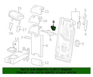 80A-885-371-A - Retainer Plate 2018-2024 Audi | AutoNationParts.com