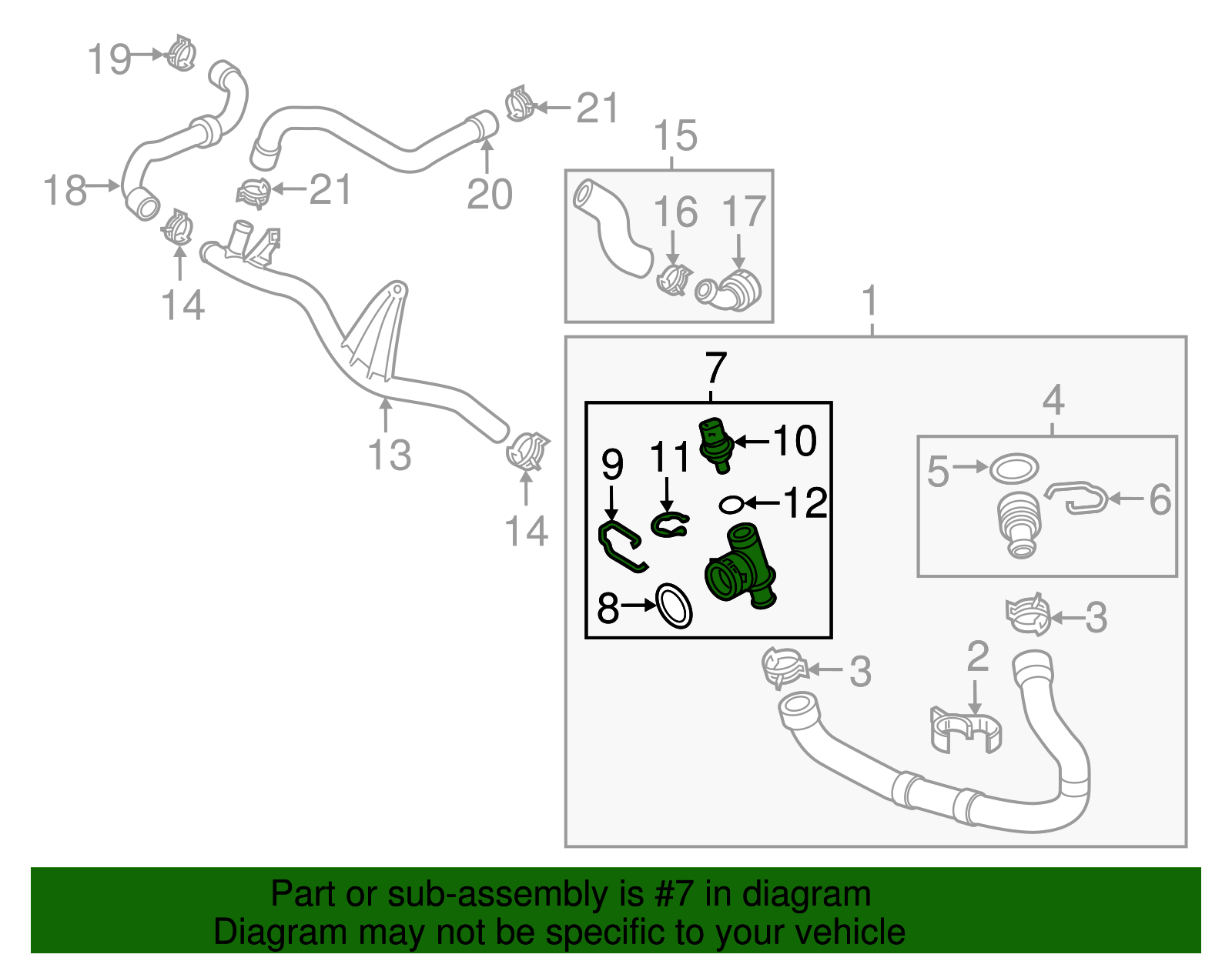 2015-2025 Volkswagen Lower Coupling 5Q0-122-291-T | OEM VW Parts Haus