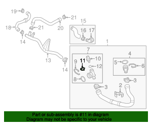 1996-2025 Volkswagen Temp Sensor Retainer Spring 032-121-142 | VW ...