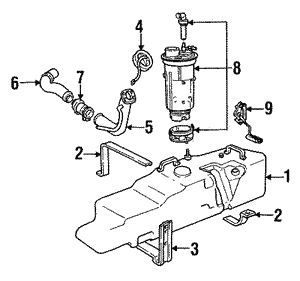 Fuel System Components for 1986 Dodge D100 | Mopar Parts Canada