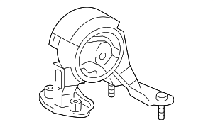 2014-2017 Lexus CT200h Rear Mount 12371-37360 | OEM Lexus