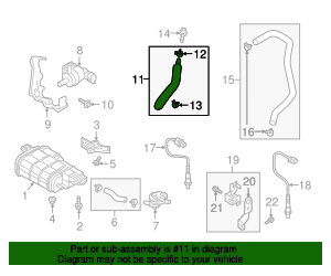 2017-2020 Kia Optima PCV Hose 26720-2E610 | OEM Parts Online