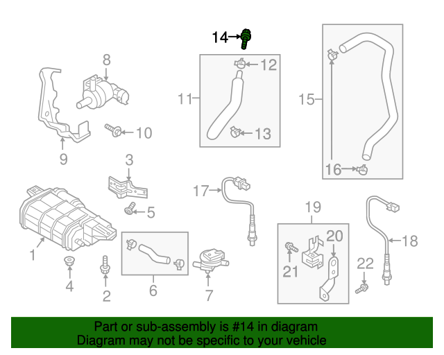 26740-2G000 - PCV Valve 2009-2024 Kia | Kia.Parts Store