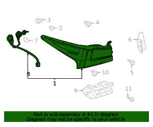 2021-2024 Lexus Tail Lamp Assembly 81561-53351 | OEM Parts Online