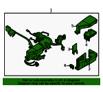 2022-2024 Mitsubishi Outlander Wire Harness 8501L981 | Mitsubishi Parts ...