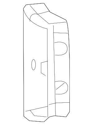 2020-2023 Ram 1500 Stop/Bump 68462873aa | TascaParts.com