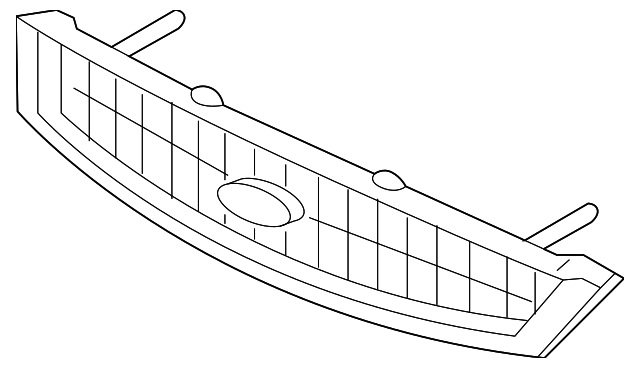 2005-2007 Ford Focus OEM NEW 2005-2007 Ford Focus Chrome Grille ...