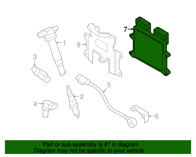 2016-2017 Kia K900 Ecm 39107-3CPN0 | TascaParts.com