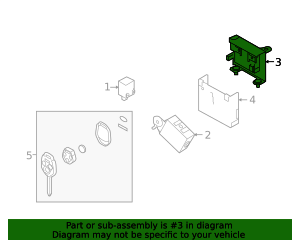 2017-2024 Subaru Ignition Immobilizer Module 88205FL102 | Subaru Parts ...