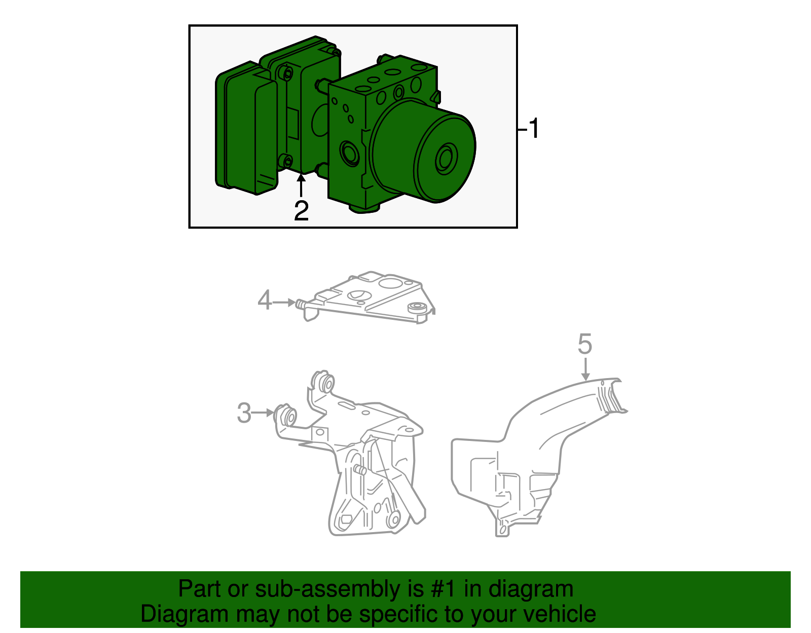2012-2015 Volkswagen ABS Pump Assembly 1K0-614-517-DP-BEF | Wolfsburg ...