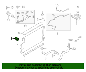 6G9Z-8B455-B 2013-2018 Ford C-Max Radiator Support Bracket | Fairway ...