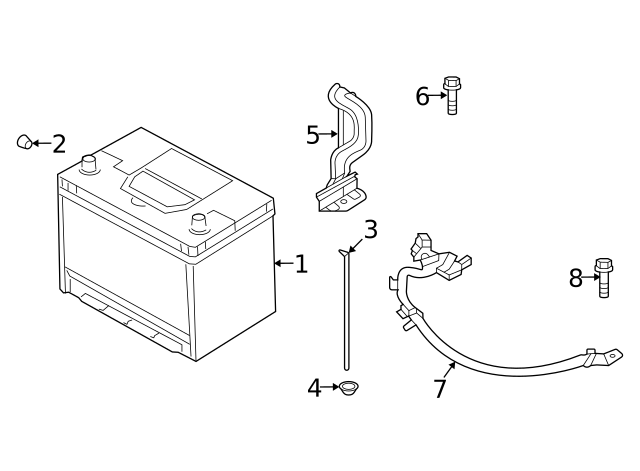 37180-T1000 - Sensor Assembly Battery 2021-2024 Genesis | Group 1 Auto ...