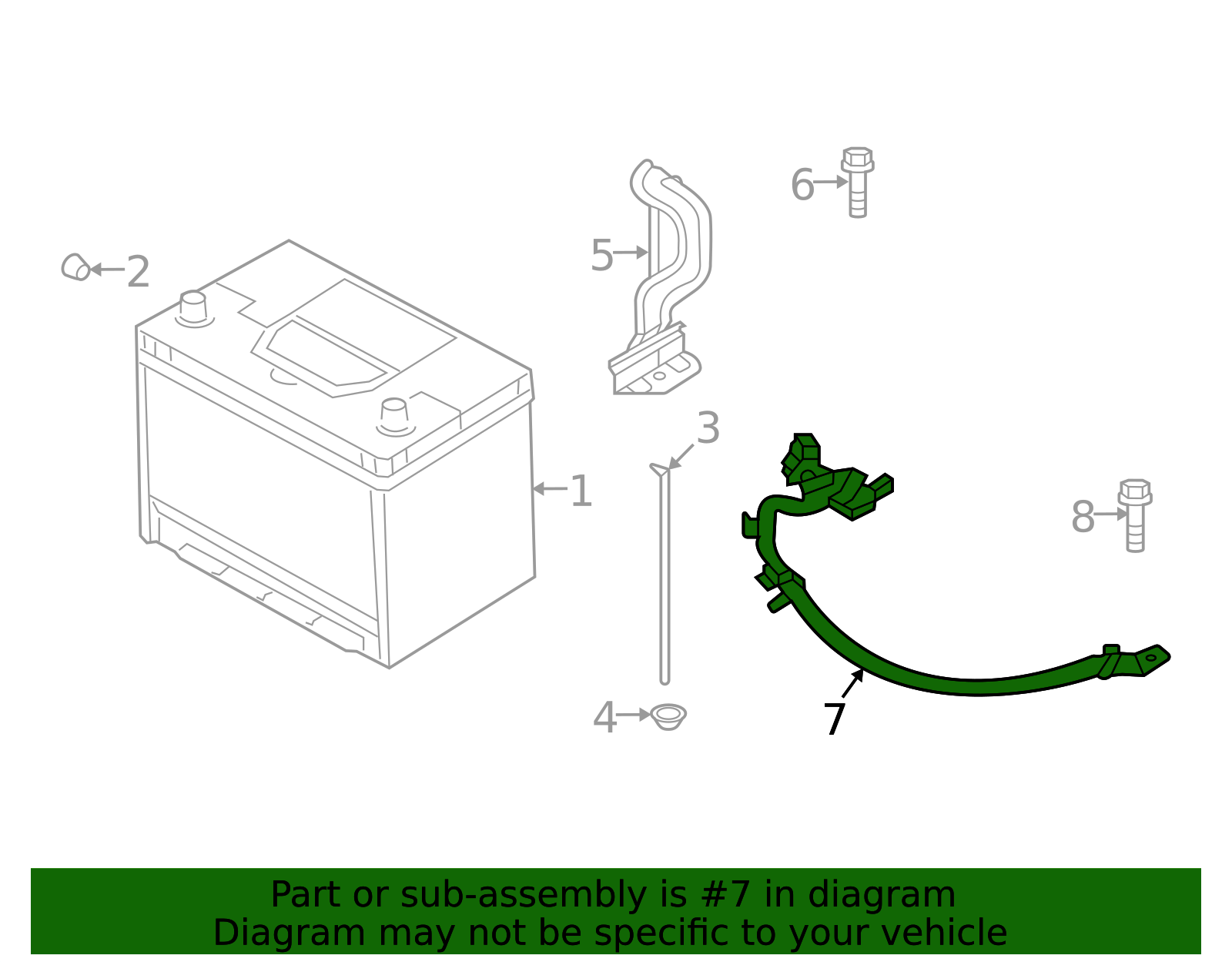 37180-T1000 - High-Quality Battery Current Sensor for 2021-2024 Genesis ...