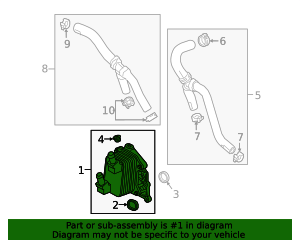 12733442 - Oil Cooler 2022-2023 GM | AutoNationParts.com