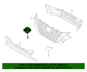 62890-6LH0A - Emblem 2020-2023 Nissan | Nissan Parts & Accessories Online