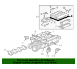 2009-2015 GM Intercooler Housing Gasket 12613457 | GMPartsDirect.com