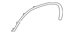 51-77-2-990-165 - Wheel Flare 2013-2015 BMW X1 | Braman BMW & MINI Parts