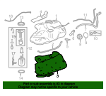 2014-2019 Toyota Highlander Tank Shield 77606-0E040 | Toyota Parts Center