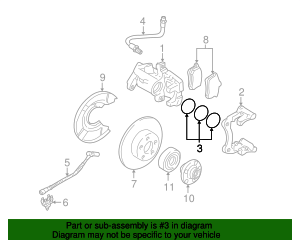8D0-698-671 - Overhaul Kit 1984-2013 Audi | Audi OEM Parts