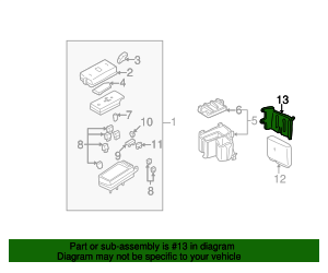 1998-2005 GM Module Bracket 25671824 | OEM Parts Online