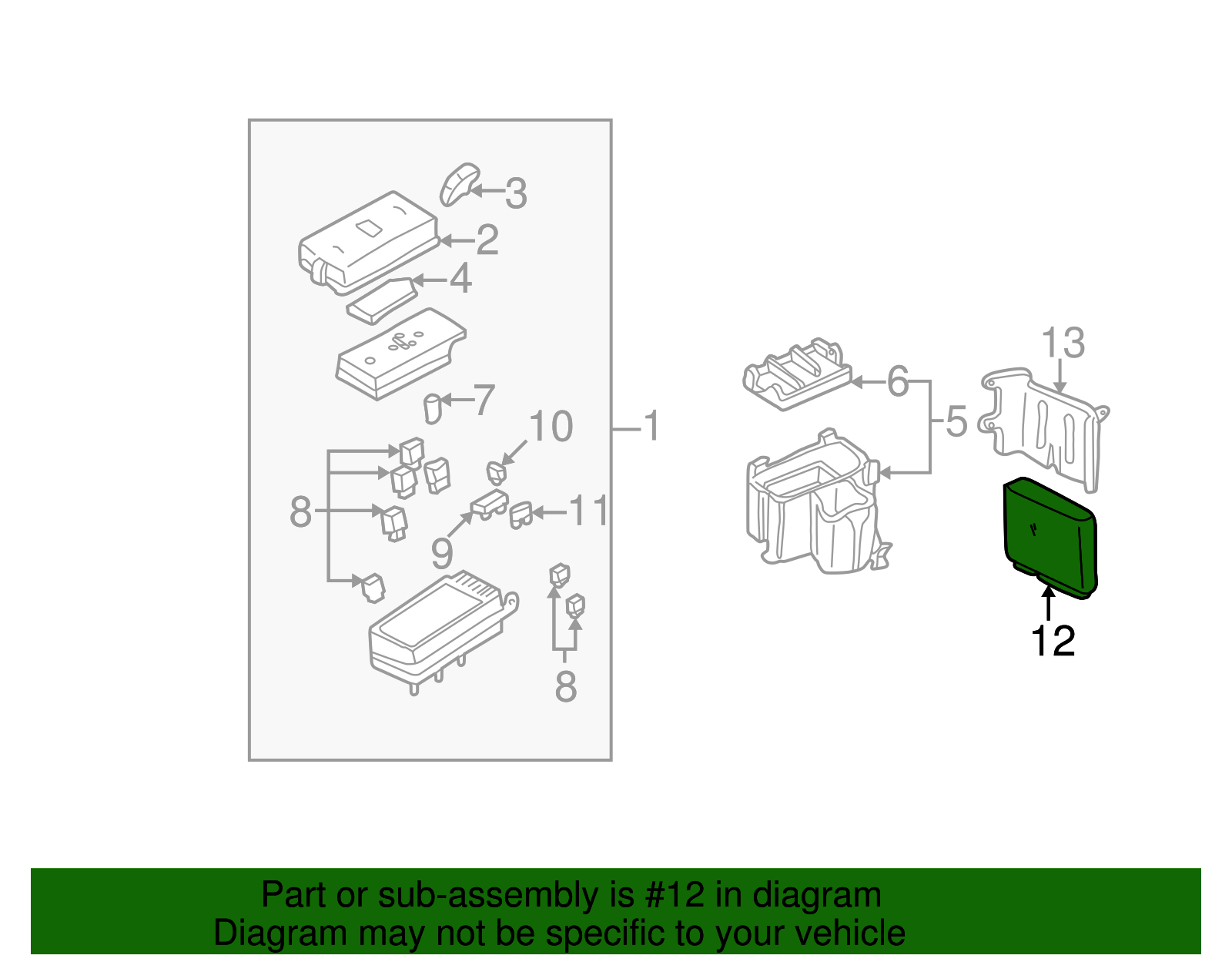 2004-2005 GM Body Control Module, Remanufactured 19244859 | Partners Chevy