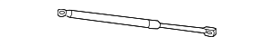 Genuine Toyota Strut Rod part# 71305-08050 for 2021-2024 Toyota Sienna ...