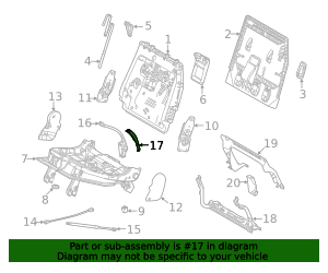 2021-2023 Toyota Sienna Seat Armrest Cap 79273-08070-C0 | Toyota Parts ...