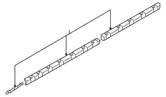 Genuine BMW 51-77-2-993-571 | Rocker Molding Mount Plate | FREE ...