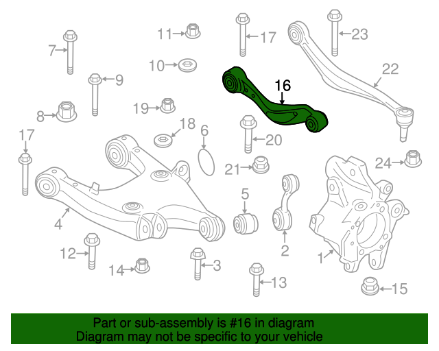 33326782135 - 2011-2019 BMW Ft Lateral Arm (33-32-6-782-135) | BMW of ...
