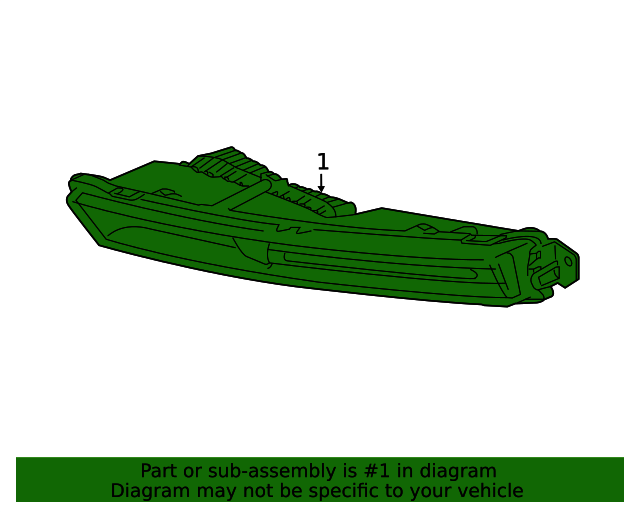 LR142095 - Fog Light 2017-2023 Land Rover Discovery | AutoNationParts.com