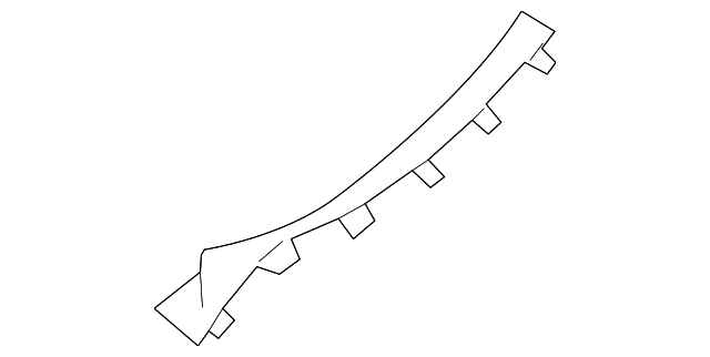 66894-9PB0A - Fender Seal 2016-2020 Nissan Pathfinder | AutoNationParts.com