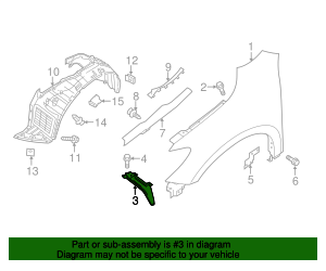2013-2020 Nissan Pathfinder Front Bracket F3181-3KAMA | OEM Parts Online