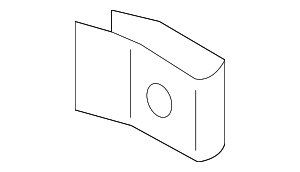 2013-2016 Nissan Pathfinder Fender Liner U-Nut 01241-0019U | Nissan ...