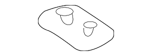 1986-2004 Nissan Handle Gasket 73883-N8501 | TascaParts.com