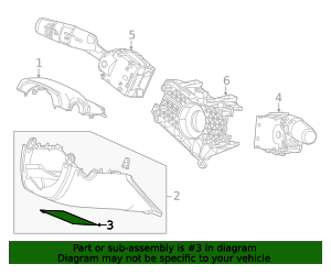 42762-T60-A00 - Engine Decal 2023-2024 Honda Civic | Honda Parts Online