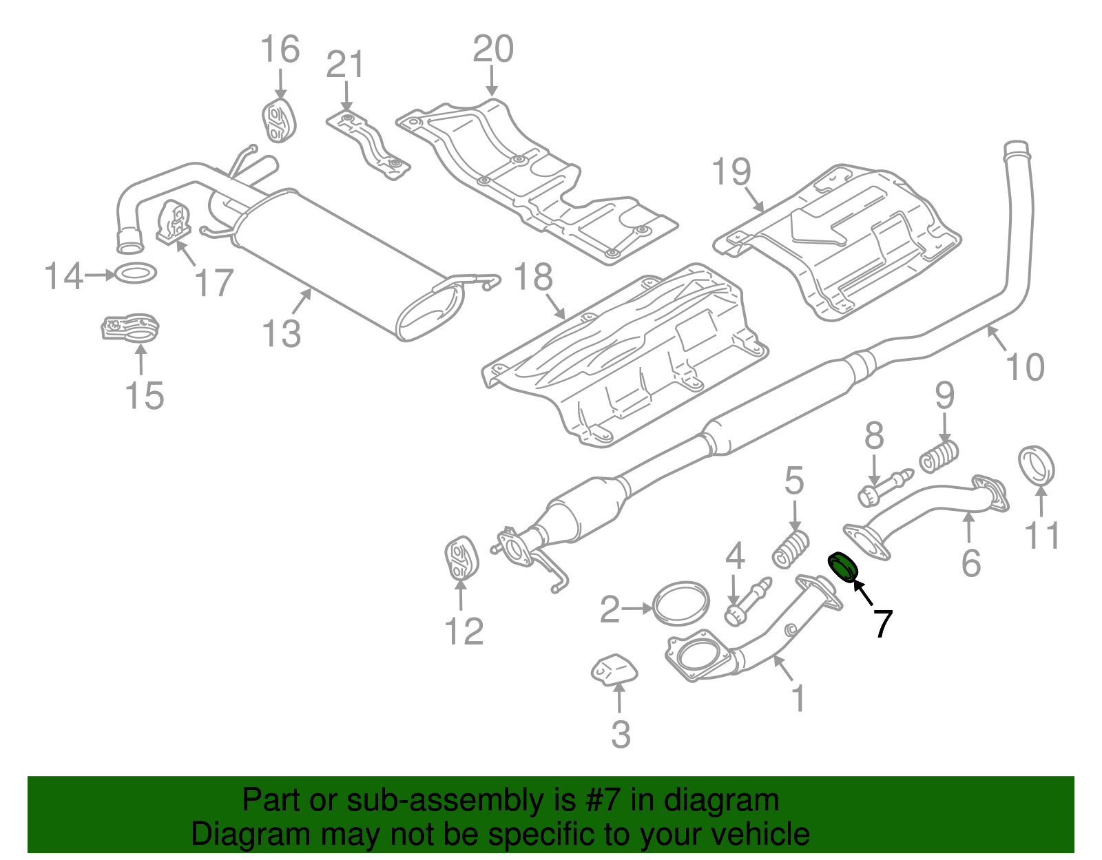 2000-2013 Suzuki | 2000-2013 Suzuki - Converter & Pipe Seal | 14183 ...