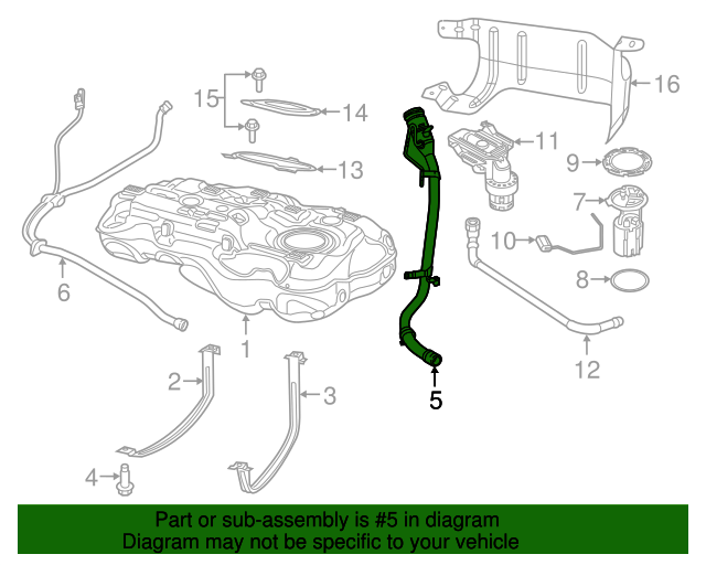 Tube 68604043AB | TascaParts.com