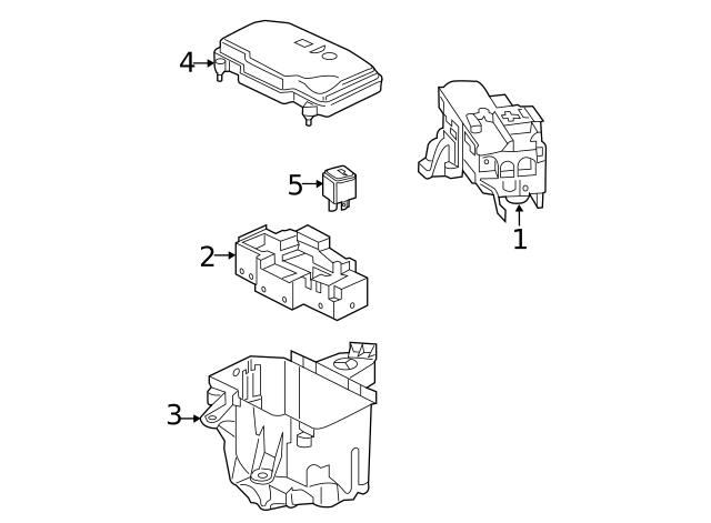 223-540-35-56 - Fuse Box 2023-2024 Mercedes-Benz S 580e ...