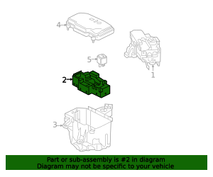 223-906-68-03 - Fuse And Relay Center 2022-2023 Mercedes-Benz ...
