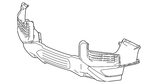 2021-2022 Chevrolet Colorado Anthracite Front Bumper Lower Fascia ...