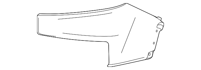 84874999 - Front Passenger Side Upper Bumper Cover 2021-2022 Chevrolet ...