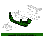 2021-2022 Chevrolet Colorado Anthracite Front Bumper Lower Fascia ...